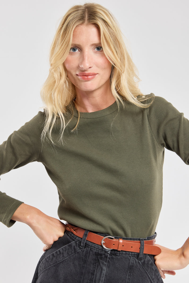 T-shirt manches longues - coton - Femme - Foresta – Armor-lux
