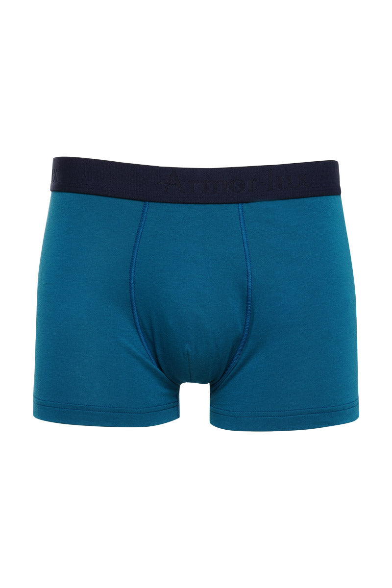 Plain boxers - light organic cotton - Men - Aquarius – Armor-lux