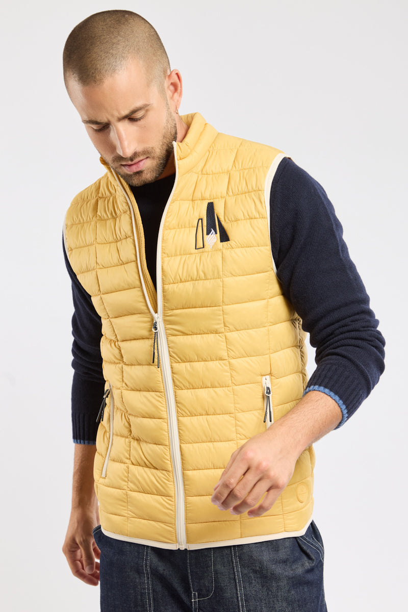 Sleeveless down jacket - Men - Bourdon Int-Ivoire/Bourdon – Armor-lux